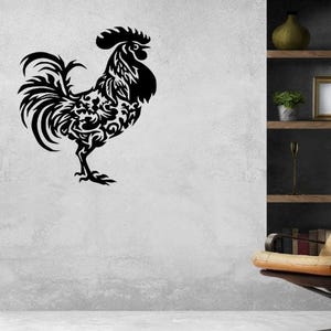 Rooster Svg Dxf Png Files Rooster Vector Cut File for Cnc Laser Plasma ...