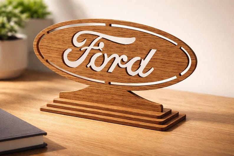 Ford Stand SVG DXF Files, Laser Cut File - Etsy