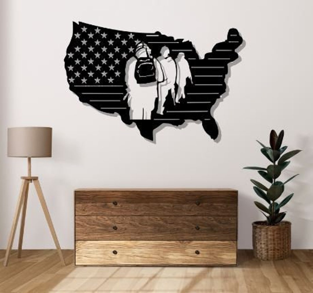 American Soldier Svg Dxf Files Soldiers USA Army Military Veteran for ...