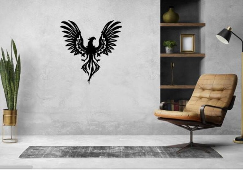 Phoenix Svg Dxf Png Files Vector Cut File for Cnc Laser Plasma Cricut ...