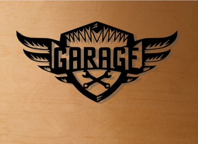 Garage Dxf , Svg Files , Laser Cutting , Garage , Tools , Wings , Wall ...
