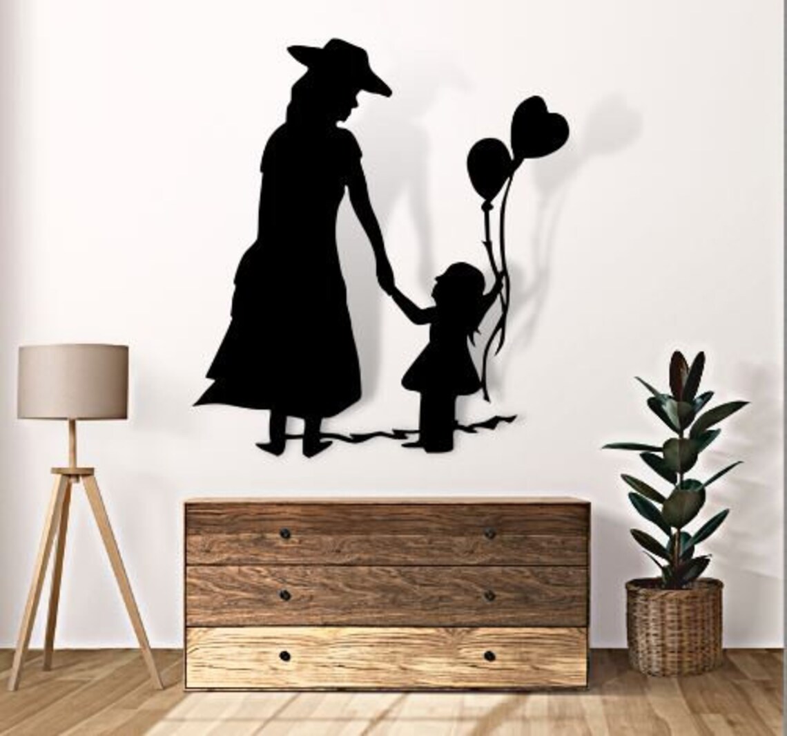 Mom Child Svg Dxf Files , Laser Cut File , - Etsy Canada