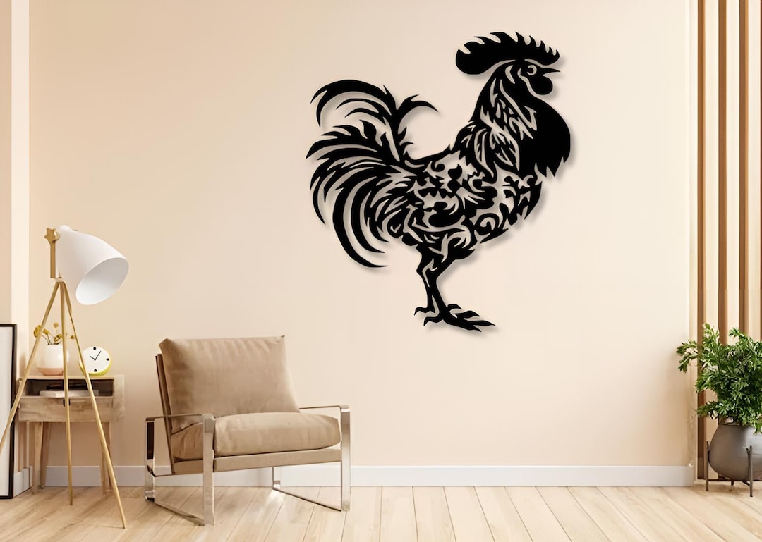 Fichiers vectoriels coq Svg Dxf Png pour Cnc Laser Plasma Cricut ...