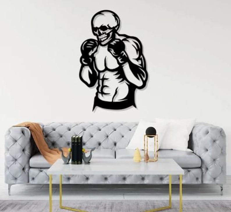 Boxer Svg Dxf Files Boxing Sport Power Laser Cut File for Cnc Laser ...