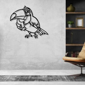 Parrot Svg Dxf Png Files , Laser Cut File , Mystical , Wall Art , for ...