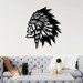 Skull Native Svg Dxf Png Files American Native Indian Laser Cut File ...