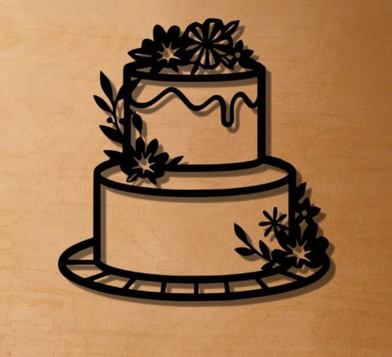 Cake Svg Dxf Files , Laser Cutting , Cake , Birthday , Cake , Muffin ...