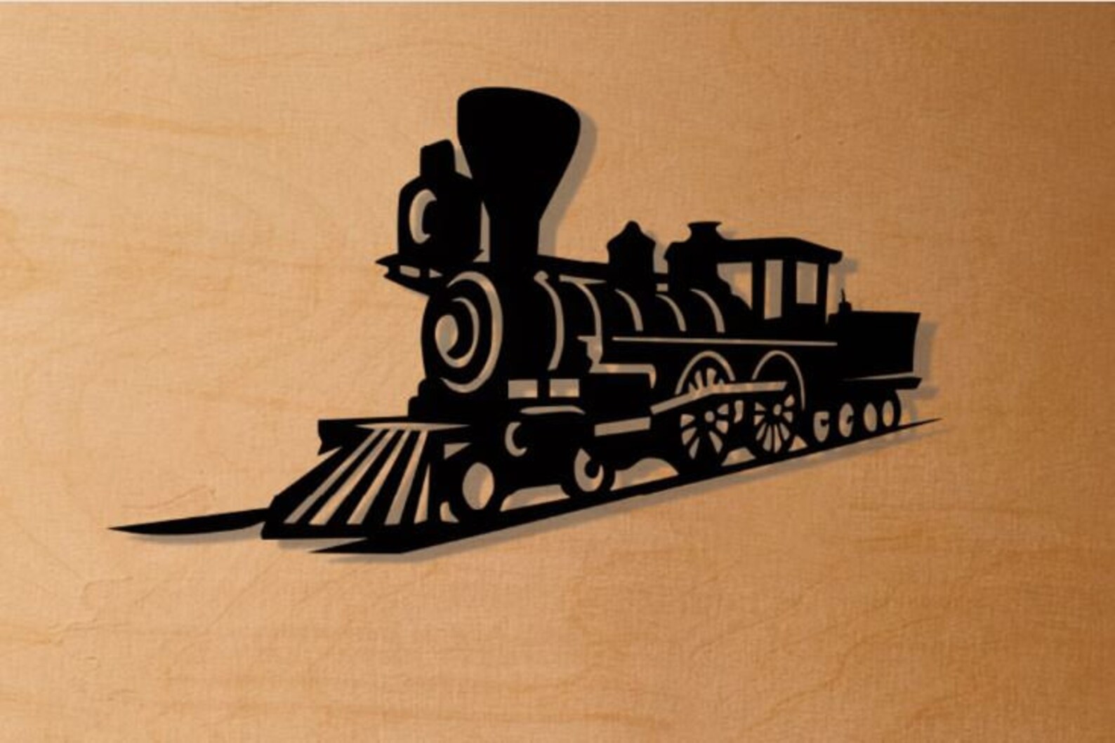 Train Svg Dxf Png Files , Steam Train , Vintage , Old , Railway Laser ...