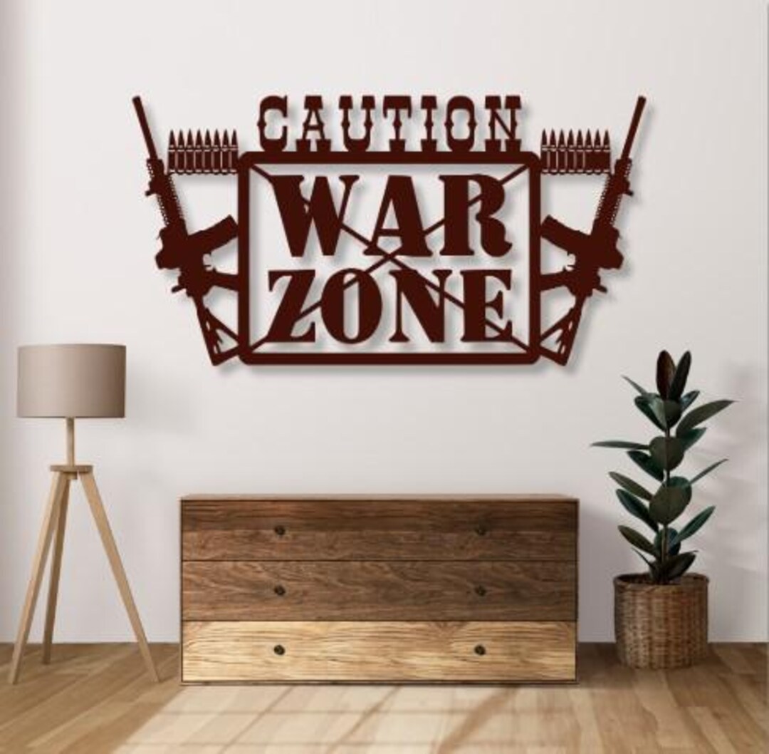War Svg Dxf Files Laser Cut File War Zone Game Vector for Cnc Laser ...