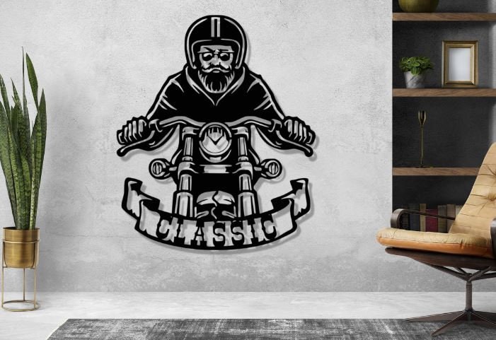 Rider Svg Dxf Png Files Laser Cut File Classic Vintage Rider - Etsy
