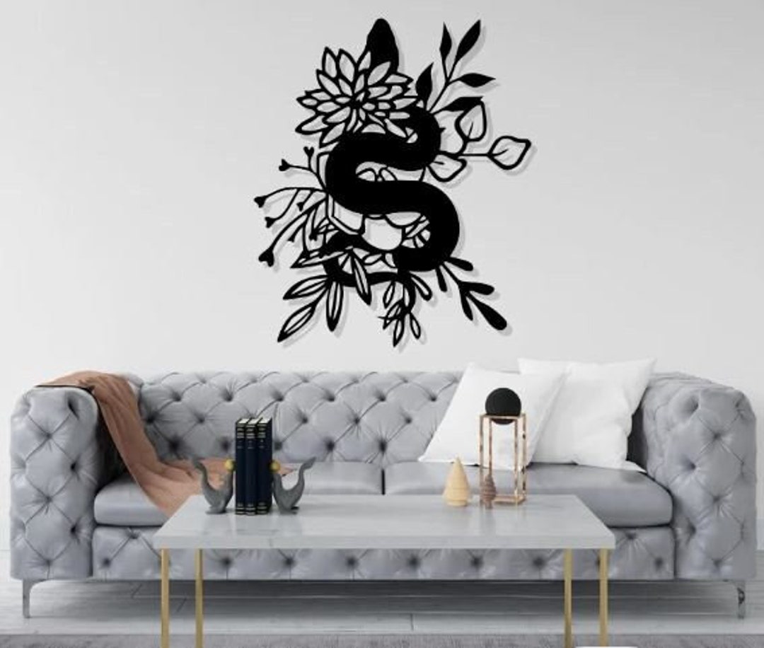 Poison Ivy Svg Dxf Files , Laser Cut File , Snake , Flowers , Secret ...