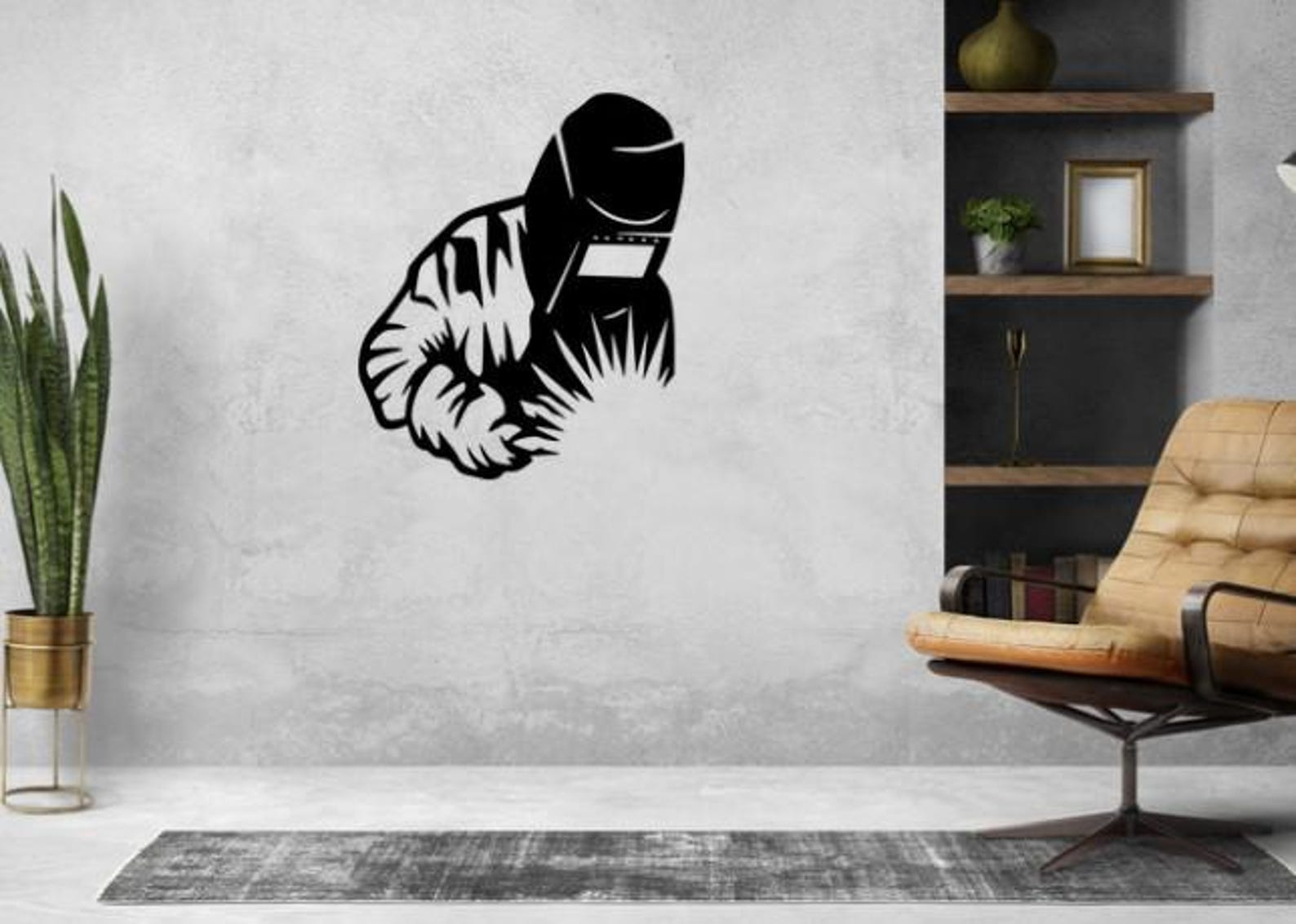 Welder Torch Svg Dxf Files Laser Cut Wall Art Cut File Weld Welding for ...