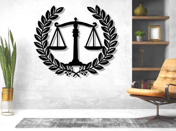 Justice Svg Dxf Files , Laser Cutting , Law , Lawyer , Office , Scales ...