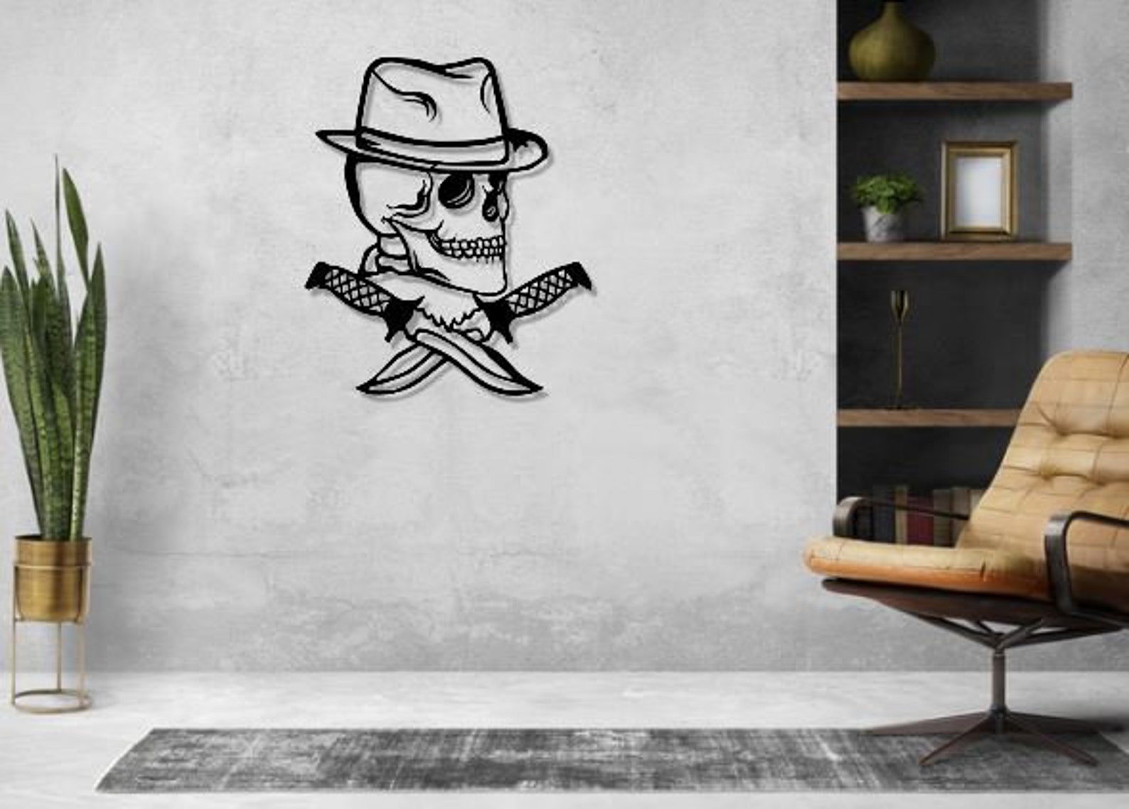 Mafia Svg Dxf Png Files , Laser Cut File , Skull , Scary , Mafia ...