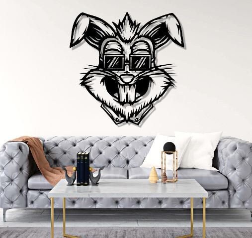 Easter Rabbit Dxf Svg Files , Laser Cut File , Easter Bunny , Egg ...