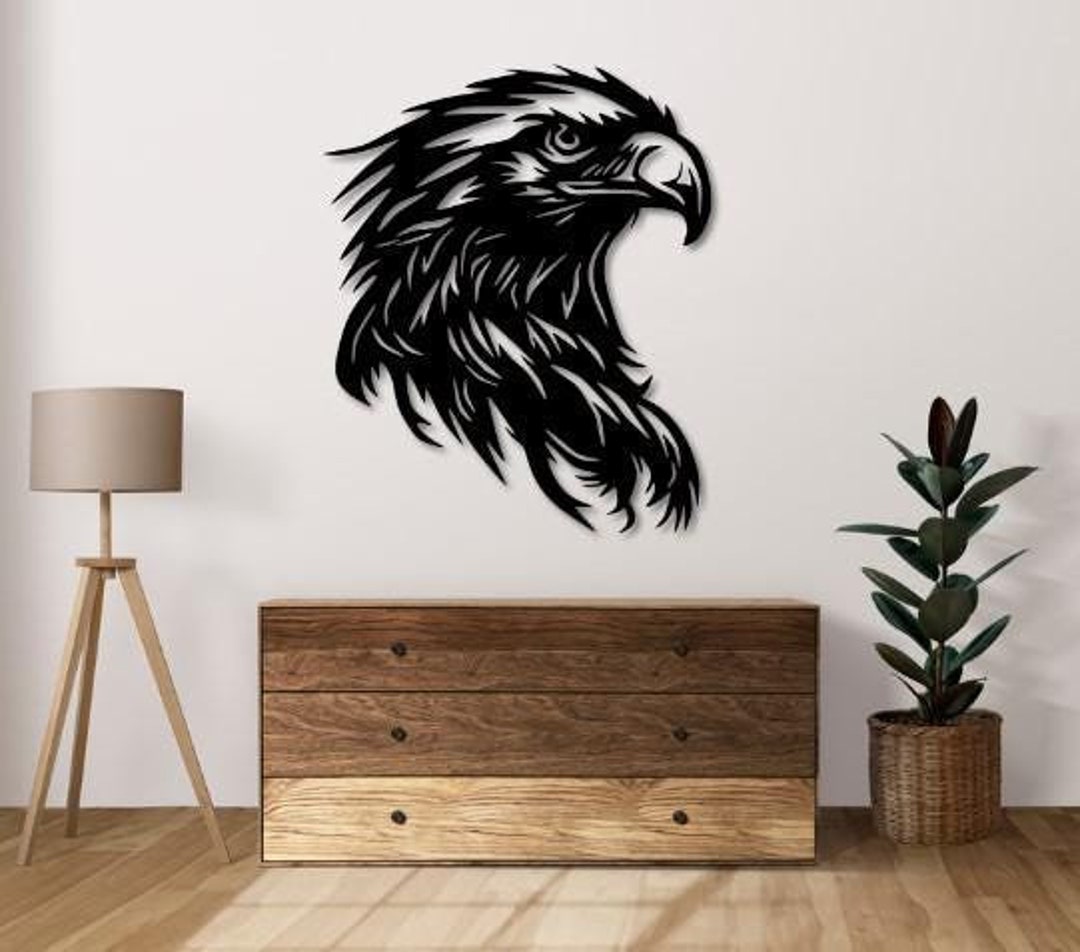 Eagle Wall Art Cut File, Laser Plasma CNC (svg, Dxf, Png) - Etsy