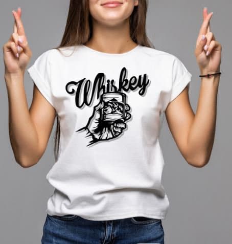 Whiskey Svg Dxf Png Files , Laser Cut File , Whiskey Alcohol Glass Ice ...