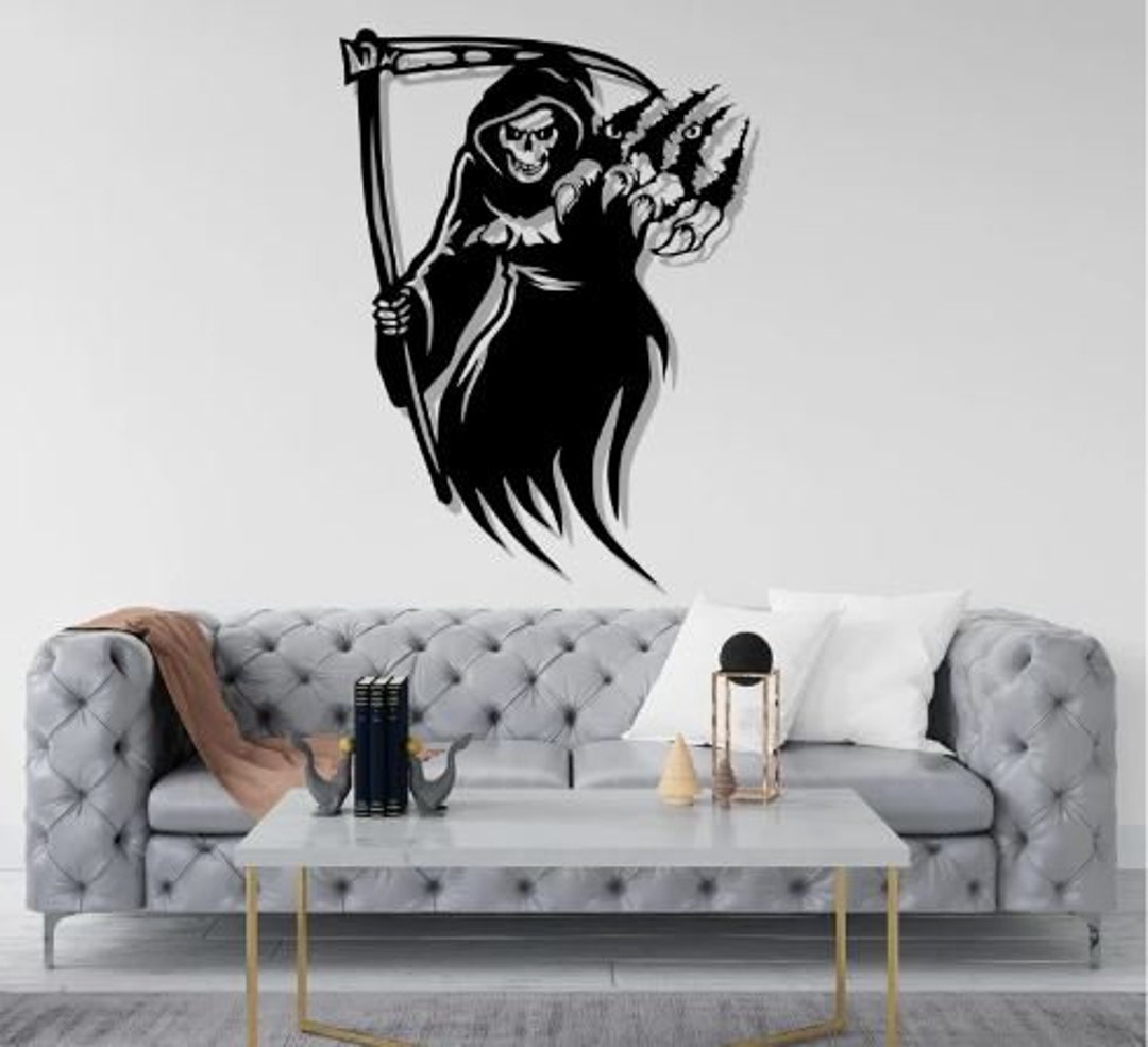 Grim Reaper Svg Dxf Png Files , Laser Cut File , Ghost , Horror ...