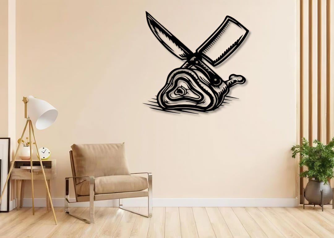 Meat Dxf Svg Files Butcher Cnc Files for Cnc Cutting - Etsy