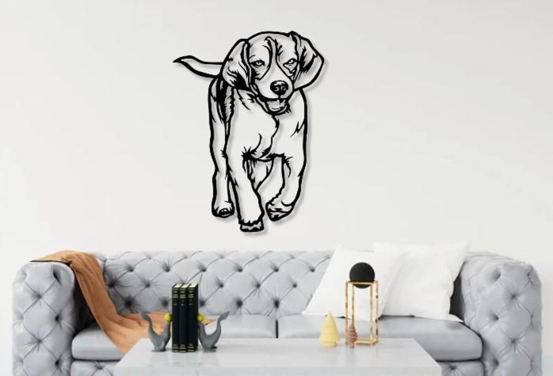 Labrador Svg Dxf Png Files Dog Wall Art Cut File for Cnc Laser Plasma ...