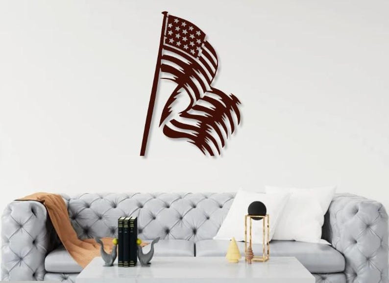 American Flag Svg Dxf Files , Flag Dxf , Flag Svg , Usa Dxf , Usa Svg ...