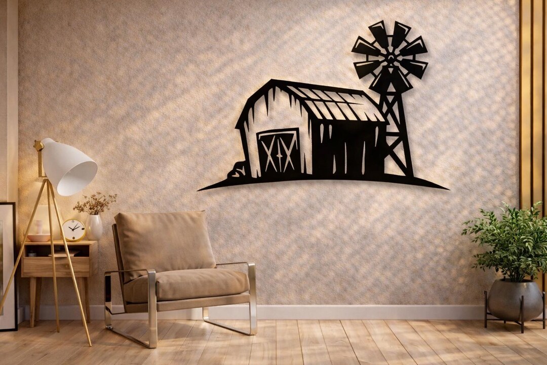 Barn Laser Cut File, Farm Wall Decor (SVG DXF PNG) - Etsy