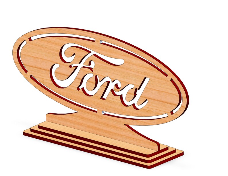 Ford Stand SVG DXF Files, Laser Cut File - Etsy Canada