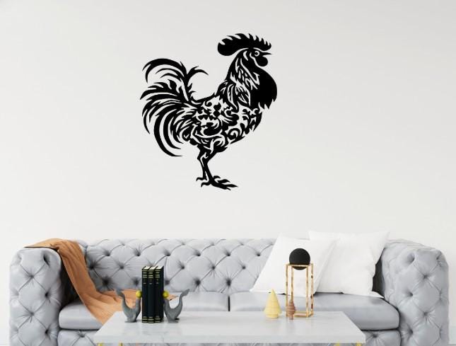 Rooster Svg Dxf Png Files Rooster Vector Cut File for Cnc Laser Plasma ...