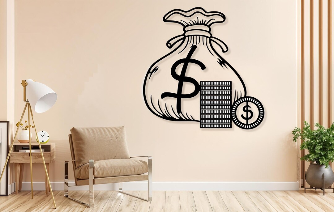Money Bag SVG, Dollar Sign, Laser Cut File (digital Download) - Etsy UK