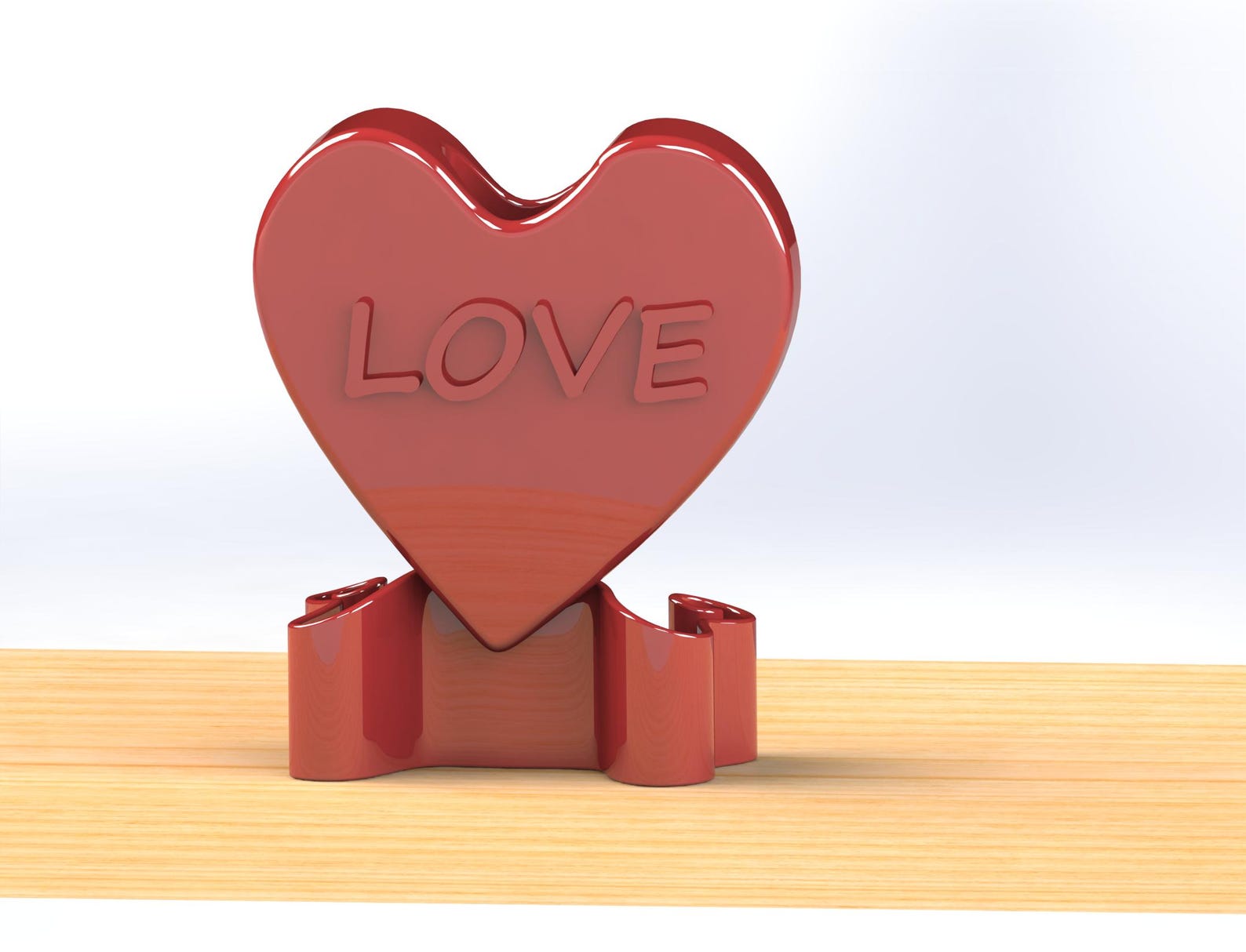 Love Stand STL File for 3D Printer Machines - Etsy