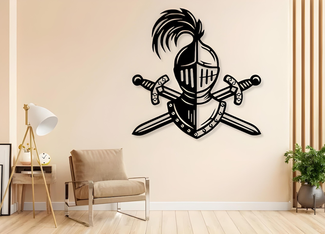 Spartan Warrior Dxf Svg Files Wall Art, Laser Cut File (SVG, DXF, PNG ...