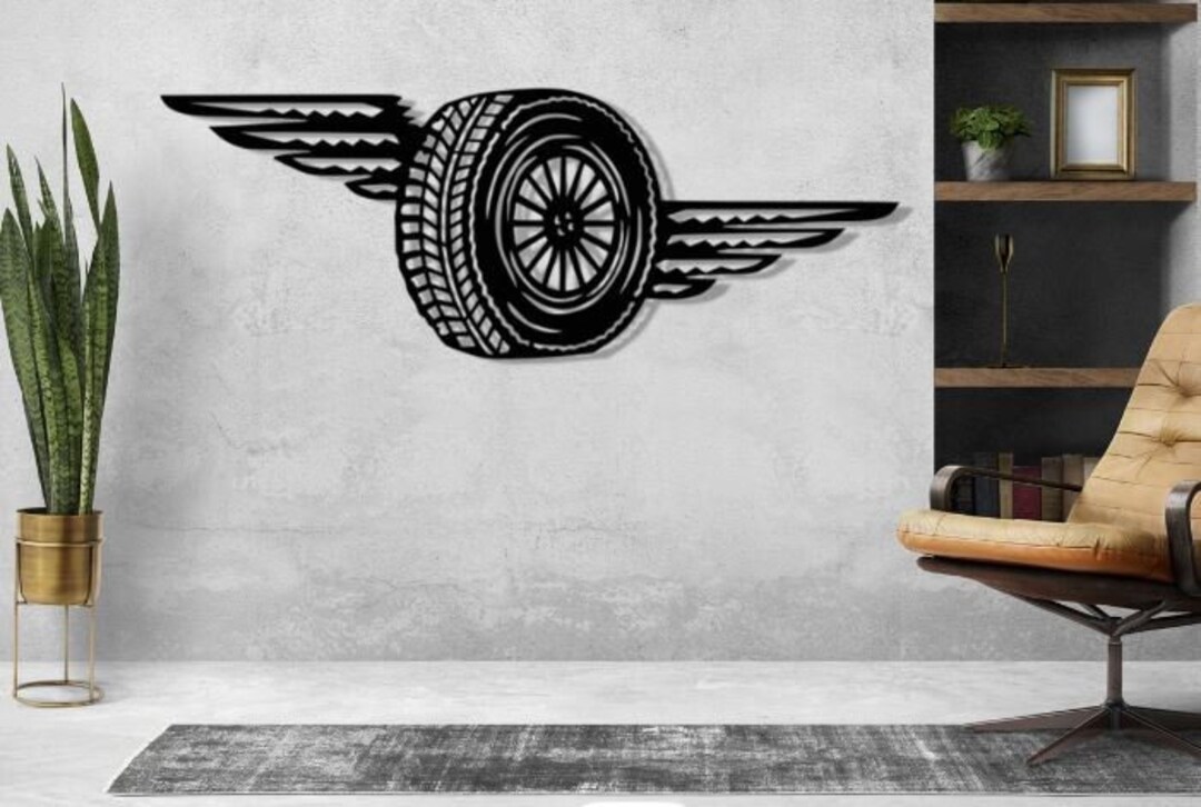 Tire Svg Dxf Files , Laser Cut File , Wheel Wing Car Truck 4x4 off Road ...