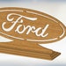 Ford Stand Svg Dxf Files Lser Cut File Ford Standing Plywood Acrylic ...