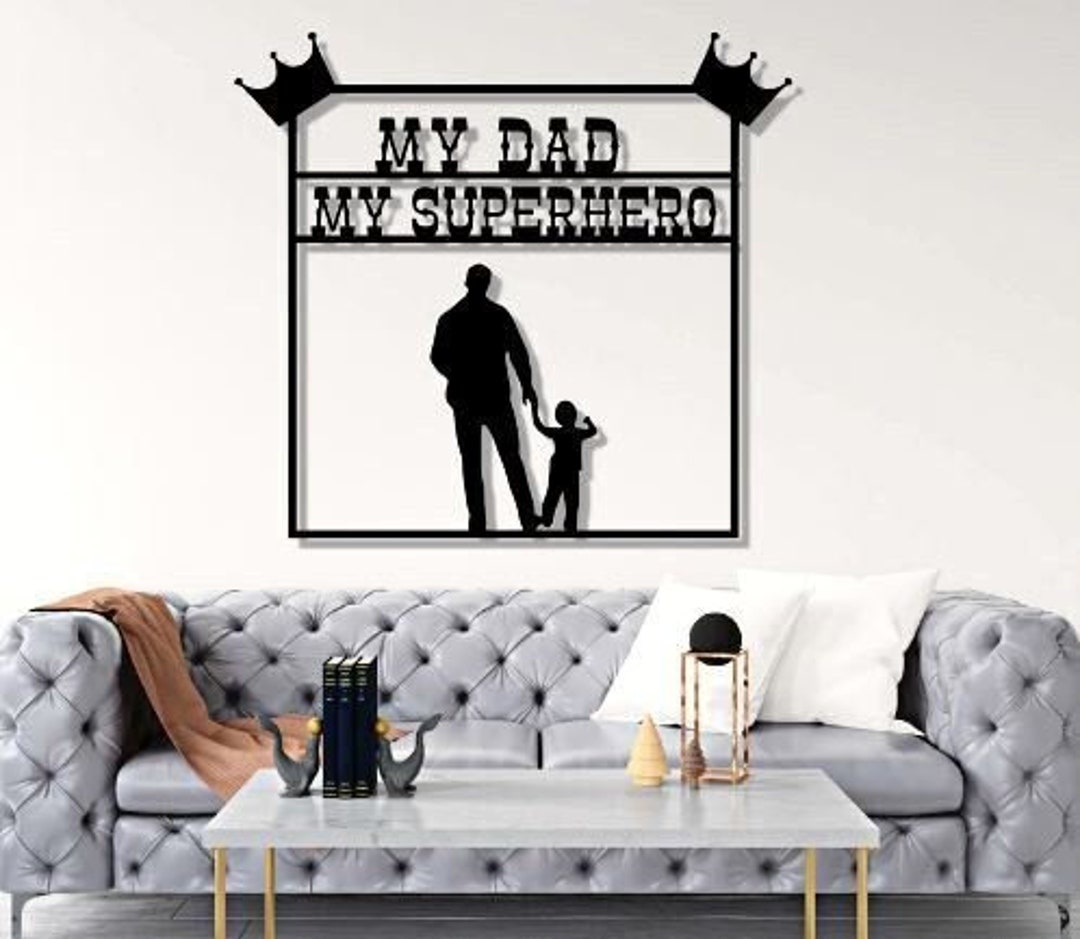 Dad Svg Dxf Png Files , Laser Cut File , My Dad Father Fathers Day King ...