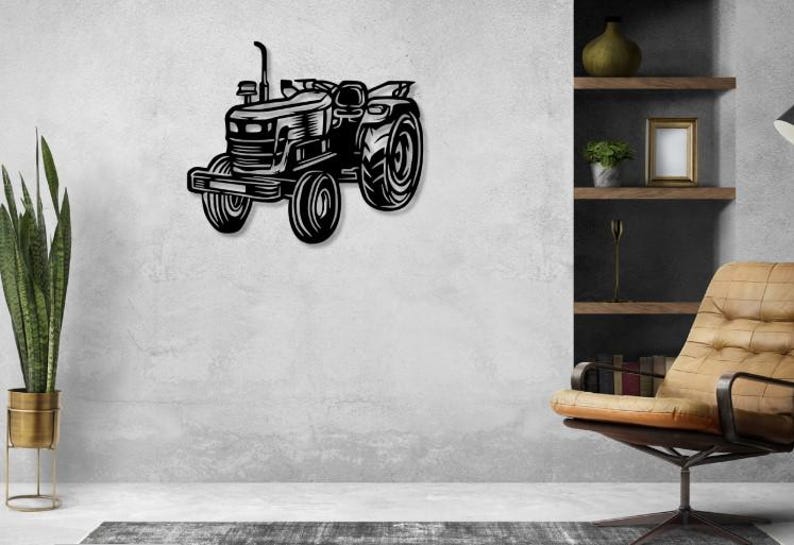 Tractor Svg Dxf Files Laser Cut File Farm Tractors for Cnc Laser Plasma ...