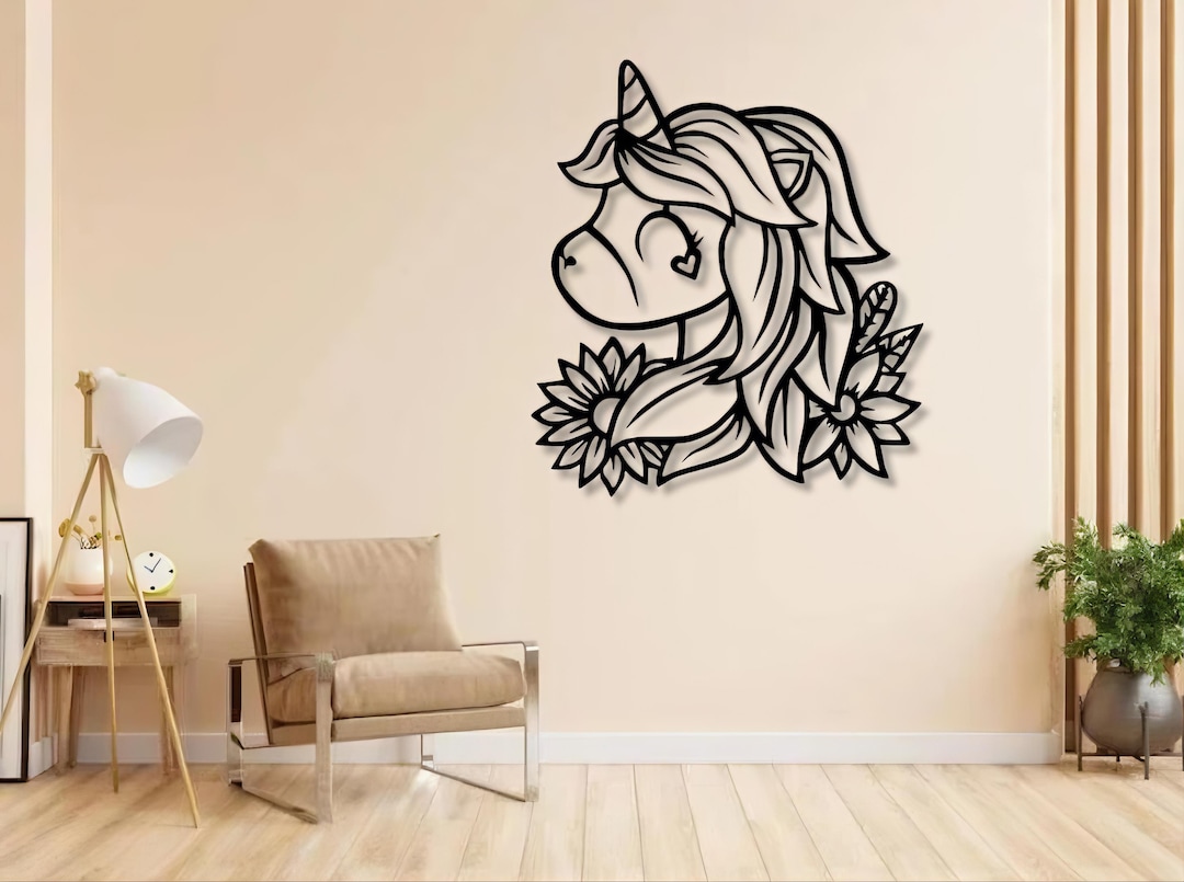 Unicorn Svg Dxf Png Files , Laser Cut File , Unicorn Svg , Unicorn ...