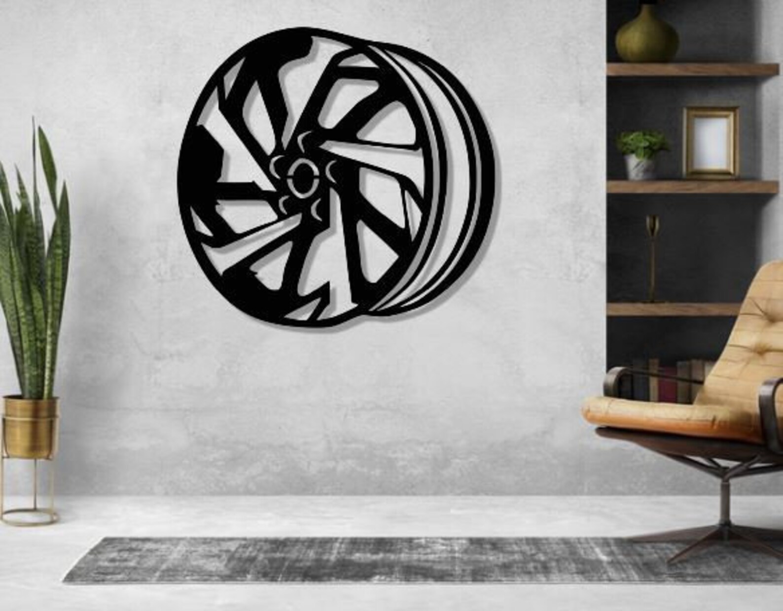 Rim Svg Dxf Png Files , Laser Cut File , Rim Rims Wheel Tire Wall Art ...