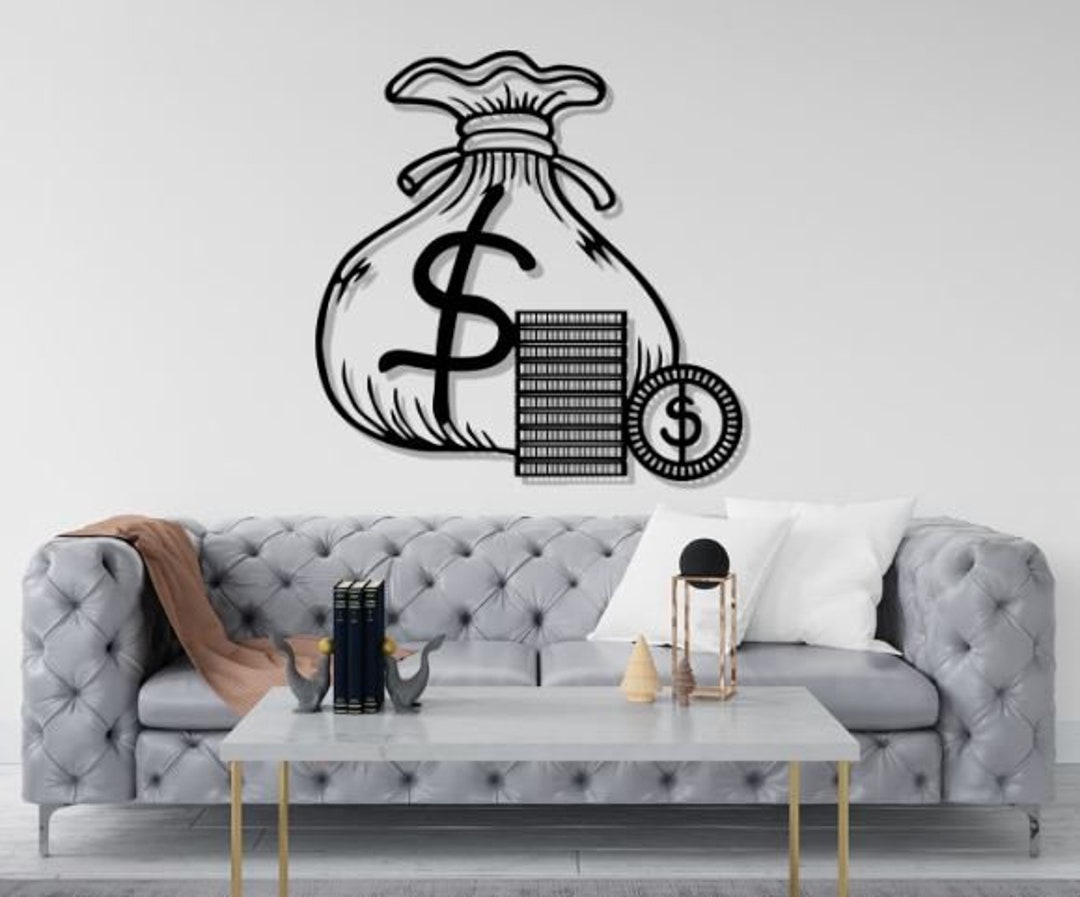 Finance Svg Dxf Png Files , Laser Cut File , Cricut Files , Dollar ...