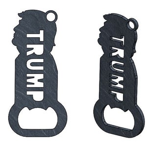 Trump Bottleopener Svg Dxf Files Keychain Trump Design Cut File for Cnc ...