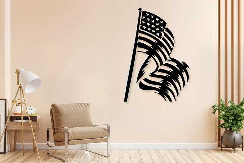 American Flag Svg Dxf Files , Flag Dxf , Flag Svg , Usa Dxf , Usa Svg ...