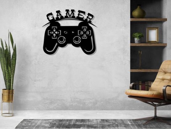 Game Svg Dxf Files , Laser Cut File , Gamer , Fun , Wall Art for Cnc ...