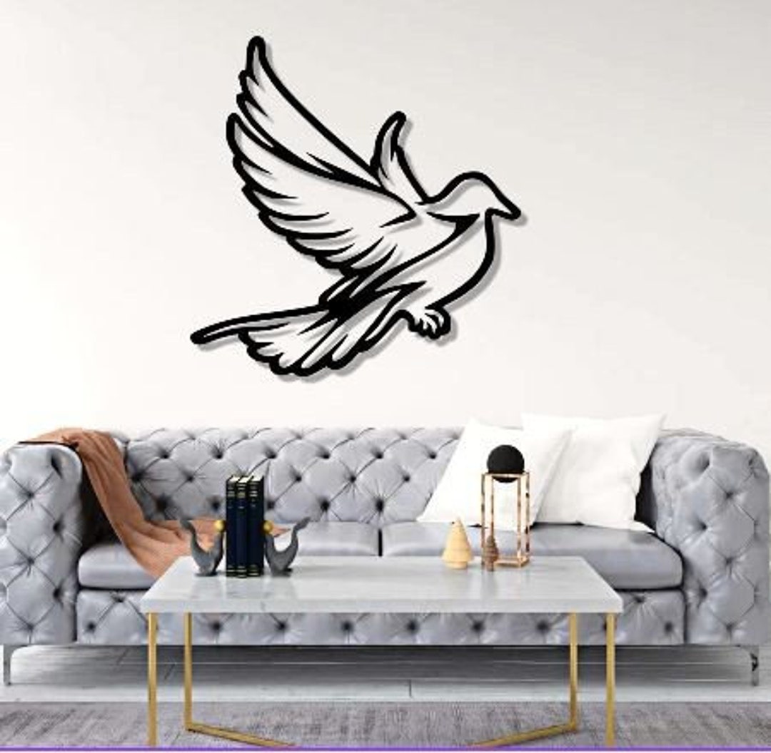 Dove Svg Dxf Png Files Laser Cut File Dove Fly Bird Vinyl for Cnc Laser ...