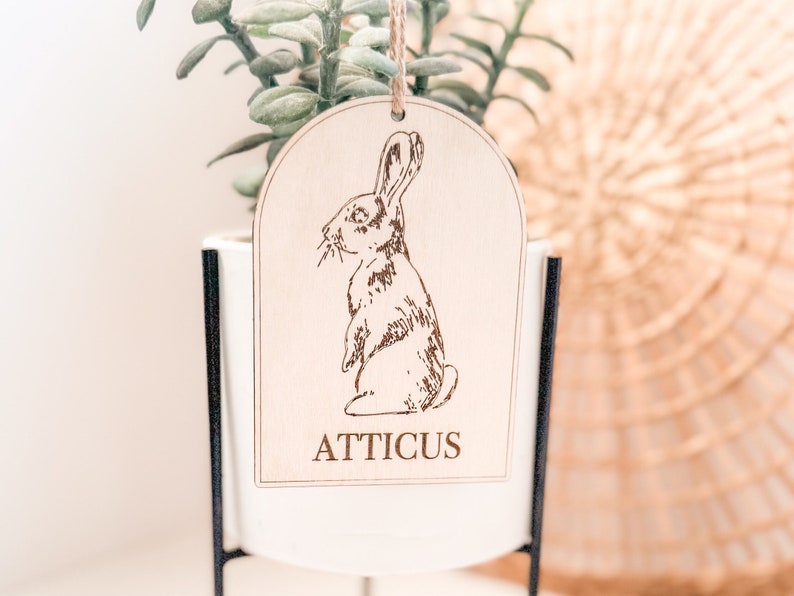 Vintage Easter Tag XCS File Xtool Laser Cut File Custom Wood Sketch ...