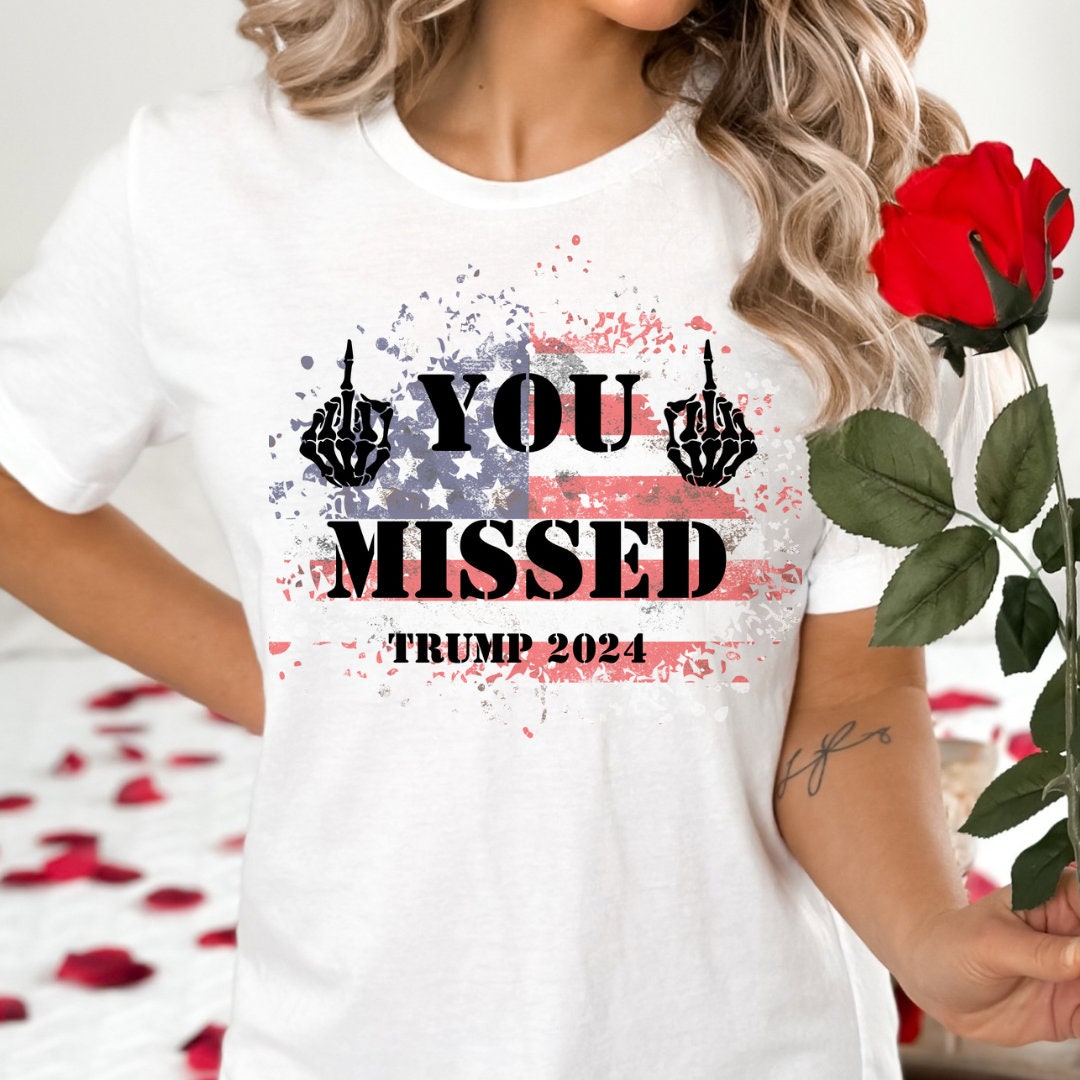 President 2024 SVG PNG - Instant Download - Rally You Missed Tshirt ...