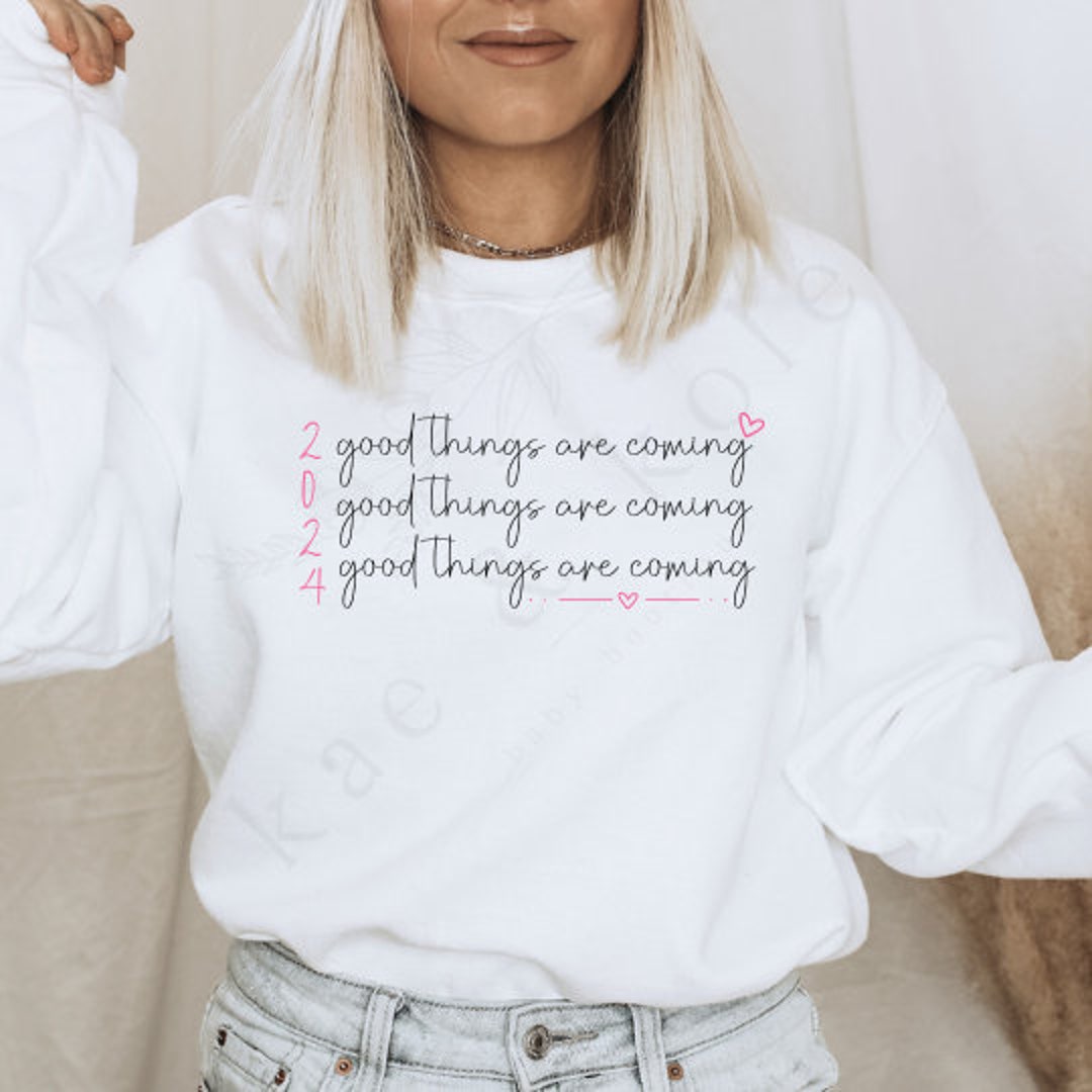 2024 New Year SVG PNG - Instant Download - Script Font - Cursive Words ...