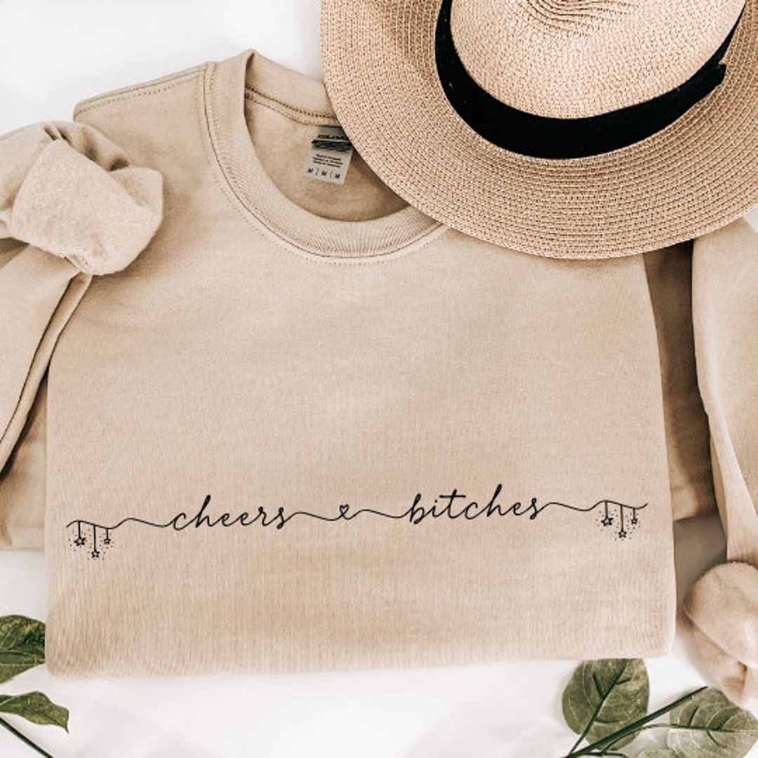 Cheers SVG PNG - Instant Download - New Years Eve Sweatshirt File ...