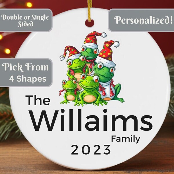 Christmas Frog - Etsy