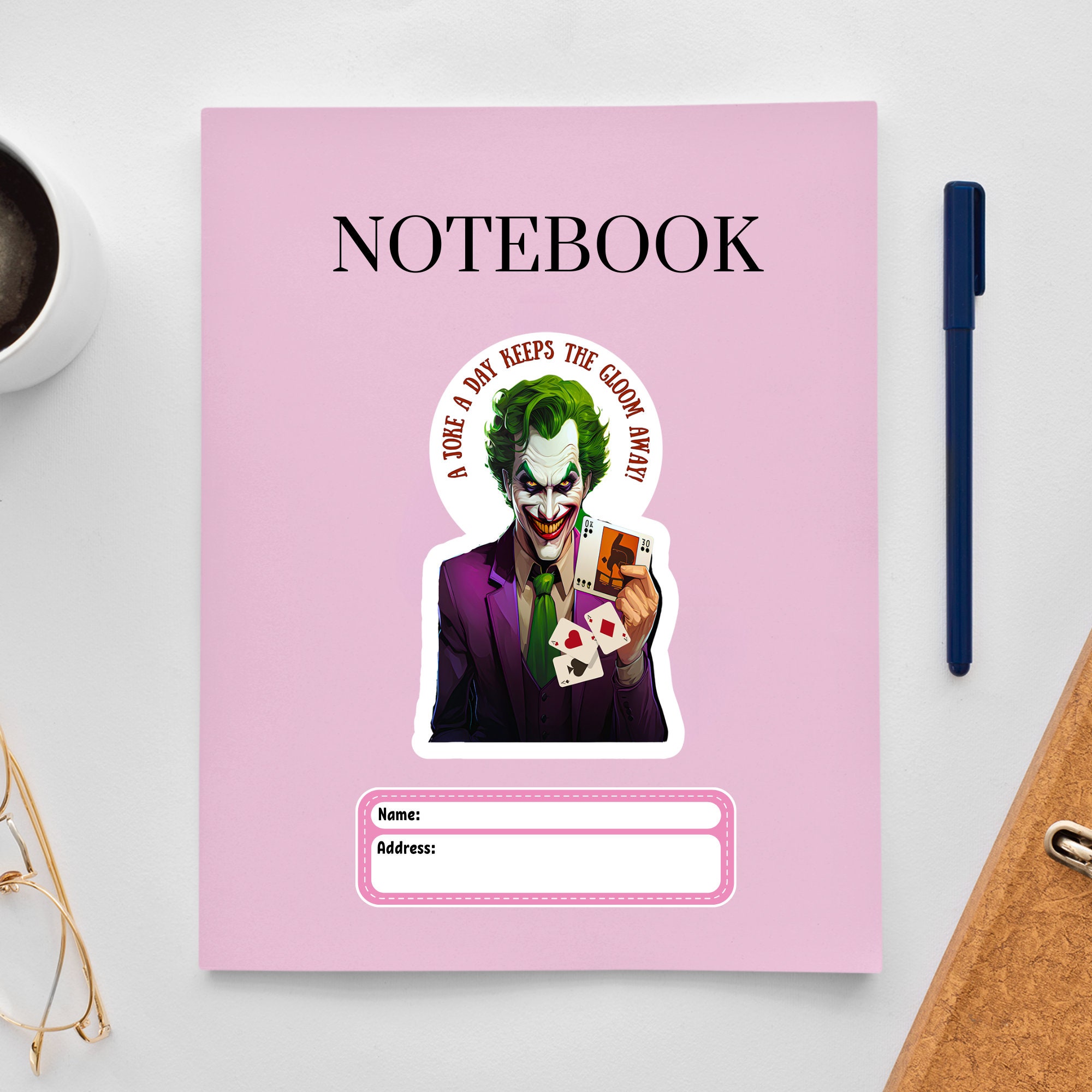 The Joker Sticker, the Joker Poster Decal, Funny Car Decal, Car Window ...