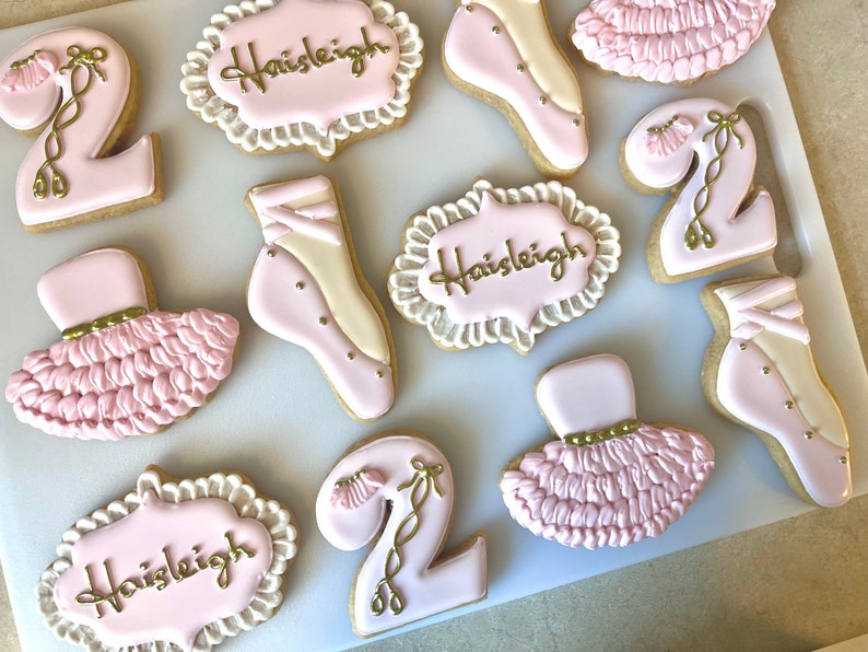 Ballet Ballerina Tutu Cookies FREESHIPPING - Etsy