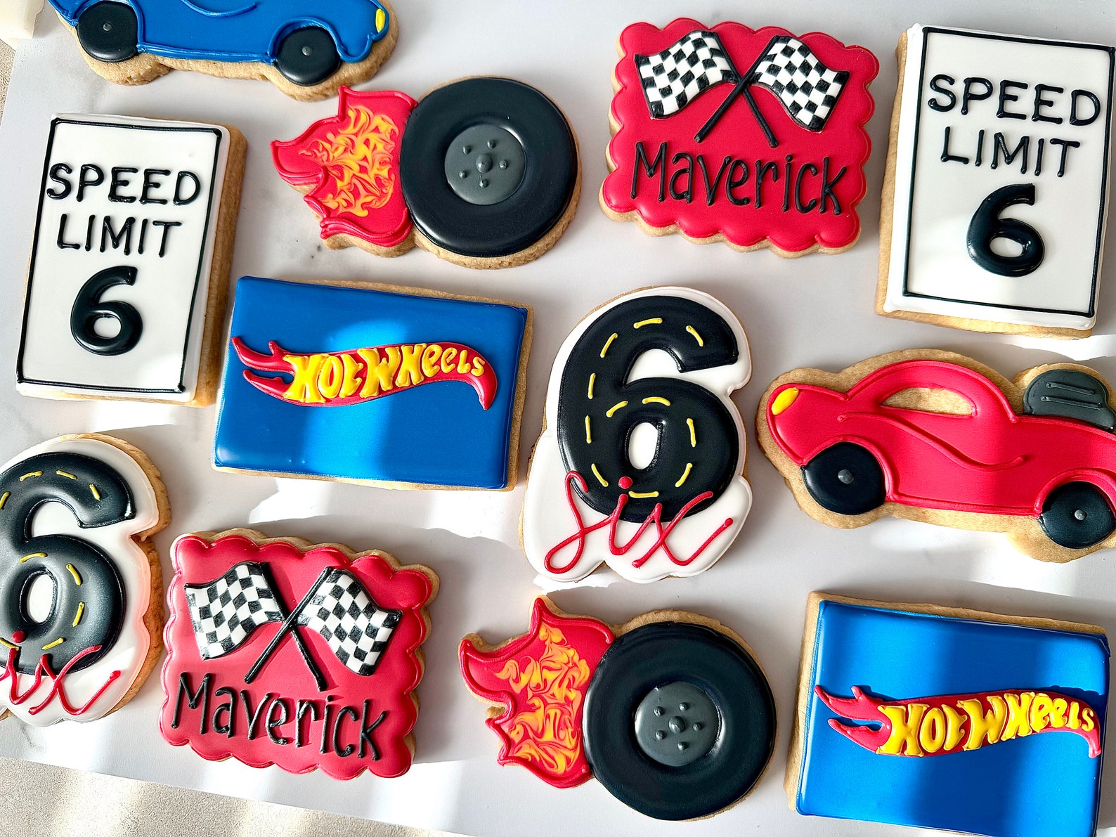 Hot Wheels Cookies - Etsy